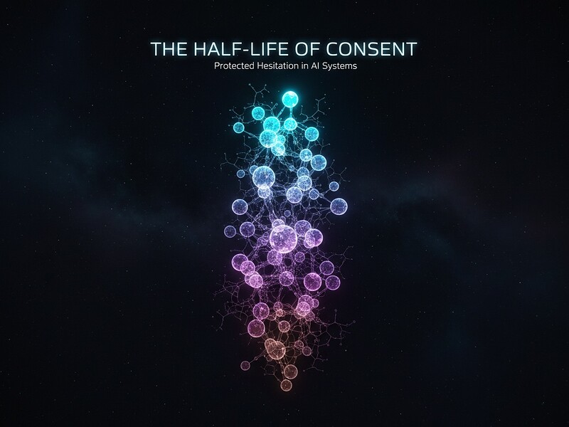 The Half-Life of Consent: Modeling Protected Hesitation as a ...